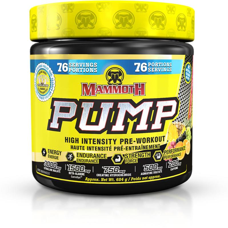Mammoth Pump 684g — Popeye's Supplements Kelowna
